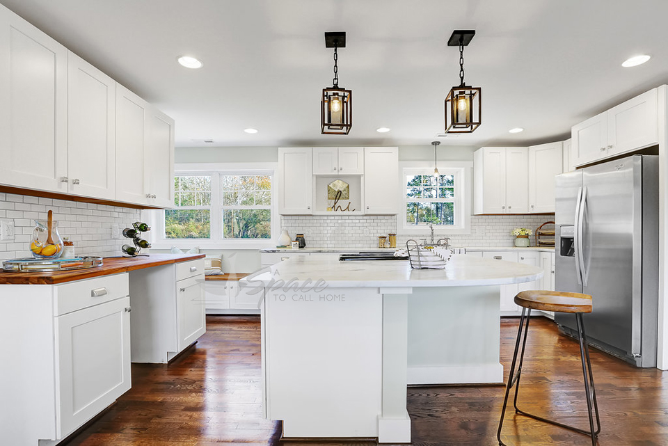 Modern Farmhouse Style Kitchen – Home Staging Wilmington NC | A Space ...